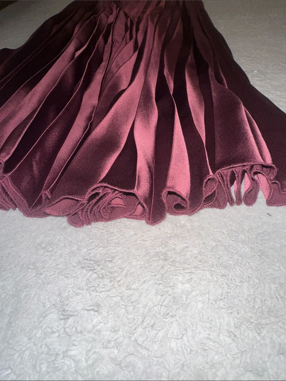Abercrombie & Fitch | Dresses | Af Giselle Satin Pleated Cutout Maxi ...